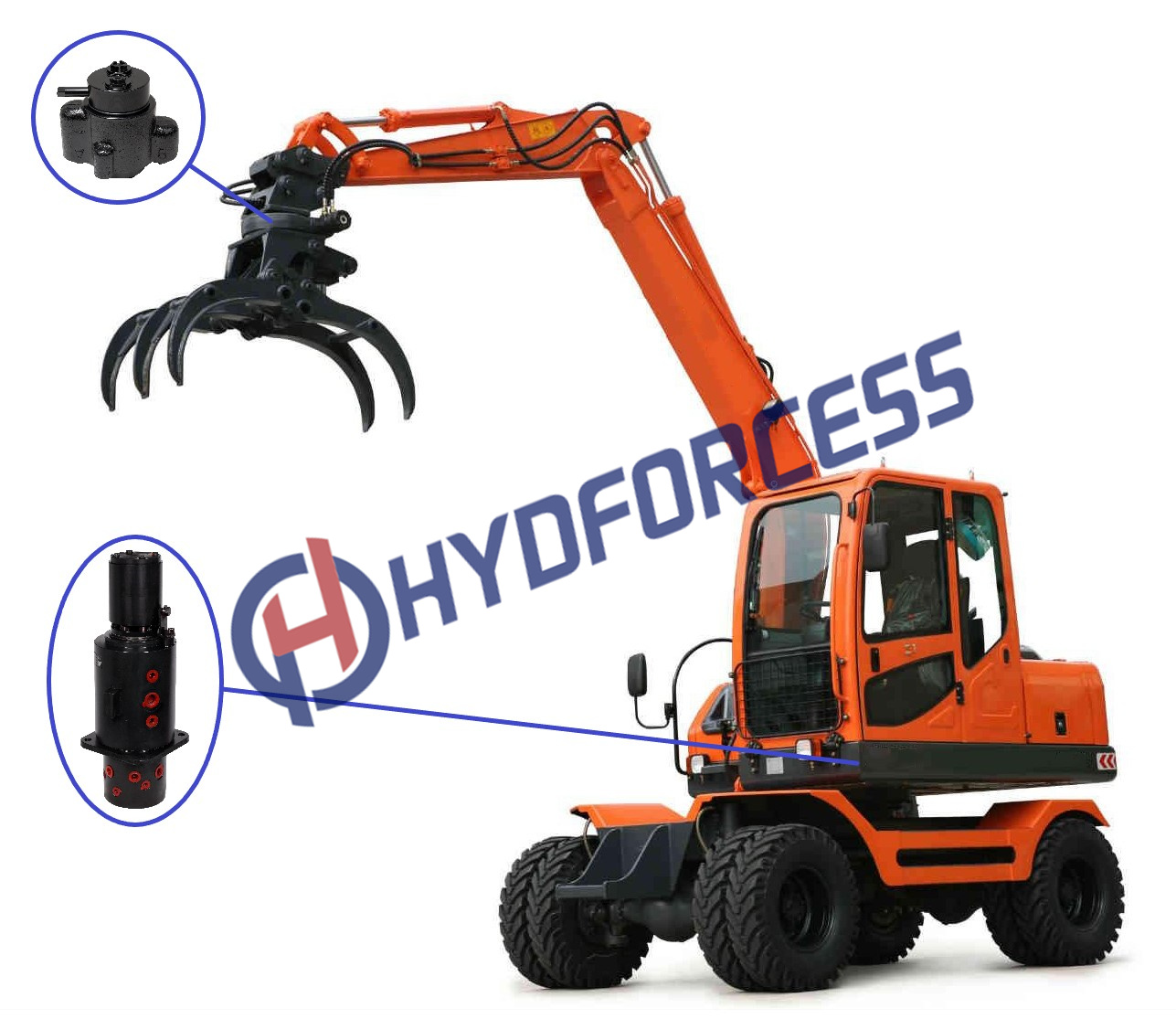 Central Swivel Rotary Joint for Excavator